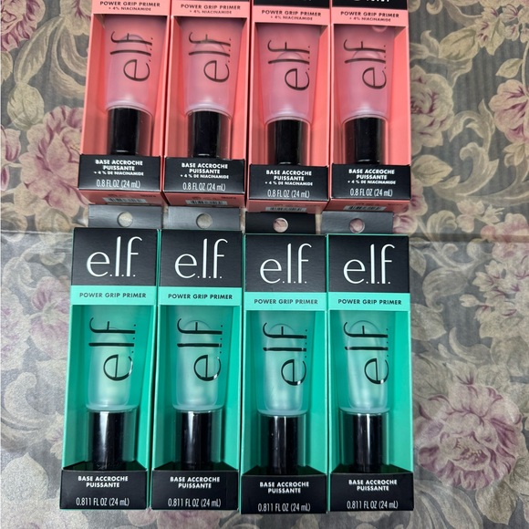 ELF | Makeup | Elf Power Grip Primer Set Pink And Green | Poshmark